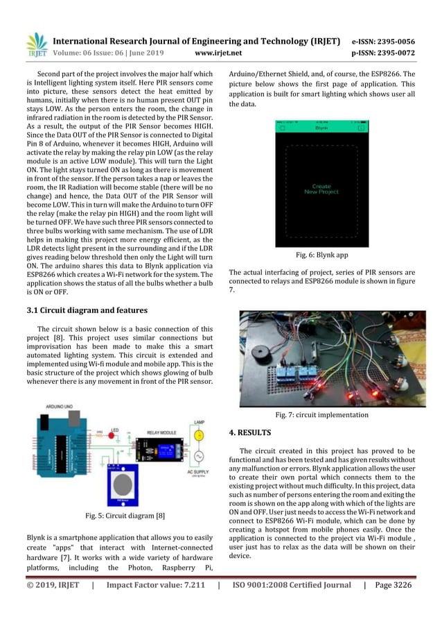 IRJET- Intelligent Lighting System for Classrooms and Mall using IoT | PDF | Home Appliances ...