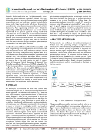 IRJET- A Real-Time Twitter Sentiment Analysis and Visualization System: Twisent | PDF
