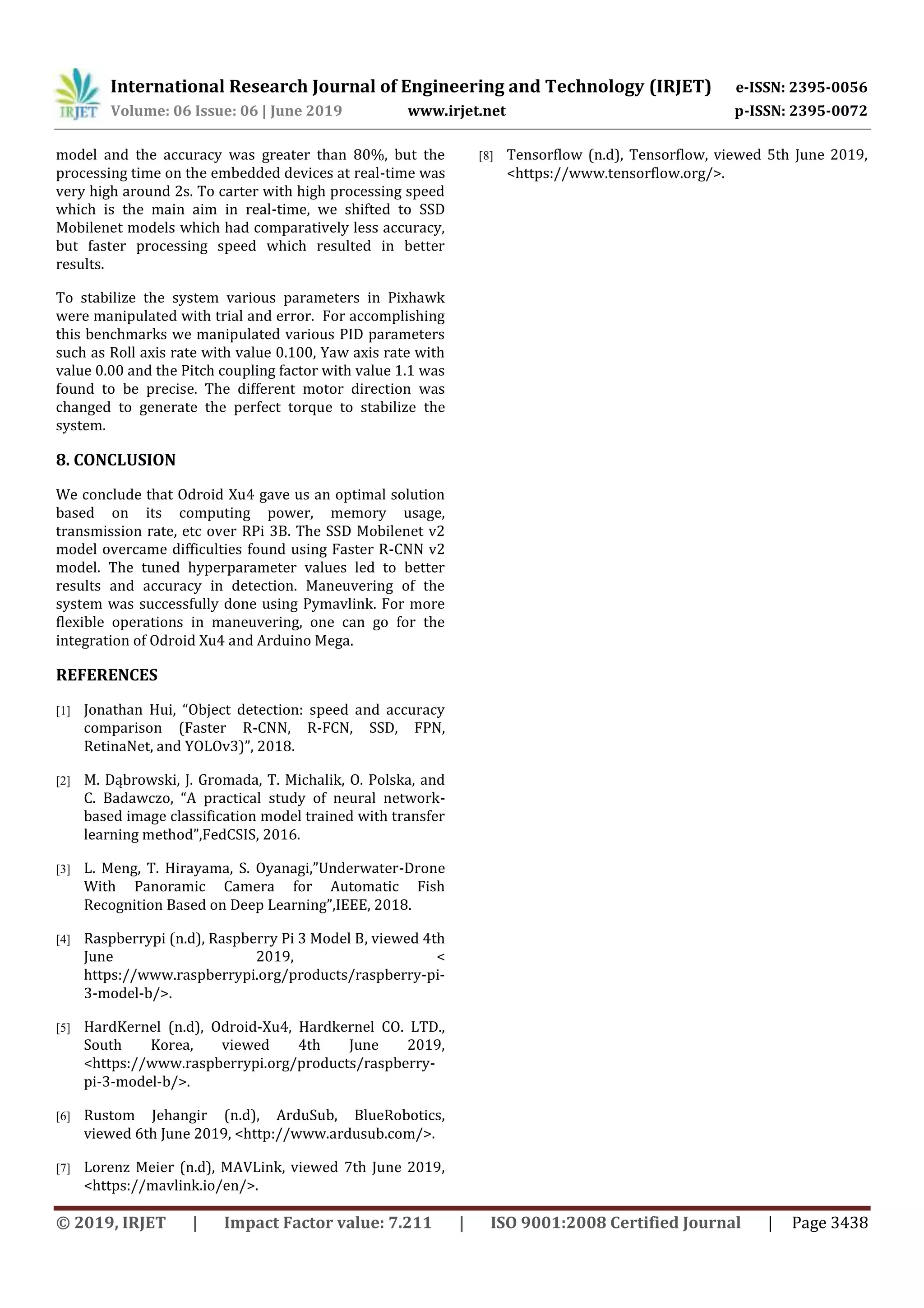 IRJET- Autonomous Underwater Vehicle: Electronics and Software ...