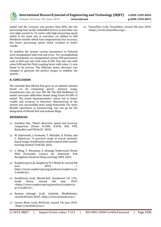 IRJET- Autonomous Underwater Vehicle: Electronics and Software Implementation of the Proton AUV ...