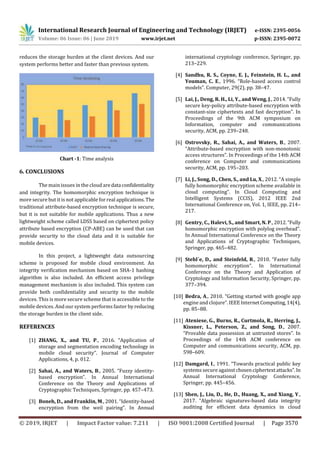 IRJET- An Efficient Data Sharing Scheme in Mobile Cloud Computing using Attribute based ...