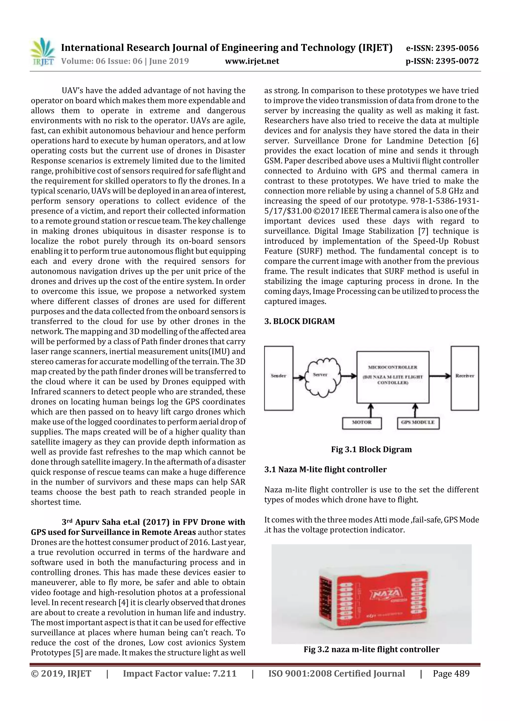 IRJET- Drone Delivery System | PDF | Aviation Industry | Industries