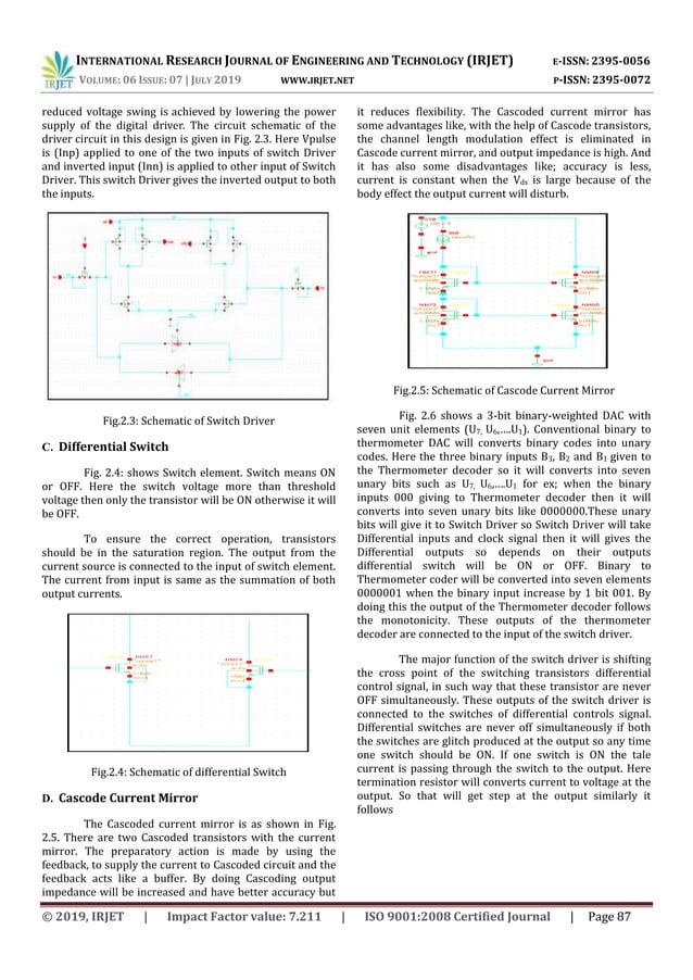 IRJET- Design and Simulation of 12-Bit Current Steering DAC | PDF | Digital Audio | Computer ...