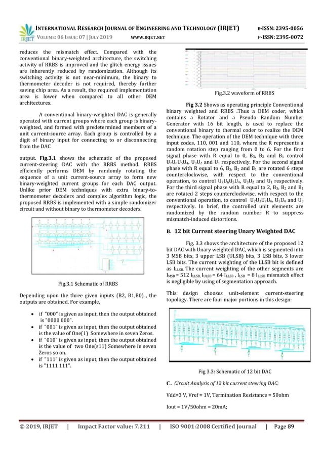 IRJET- Design and Simulation of 12-Bit Current Steering DAC | PDF | Digital Audio | Computer ...
