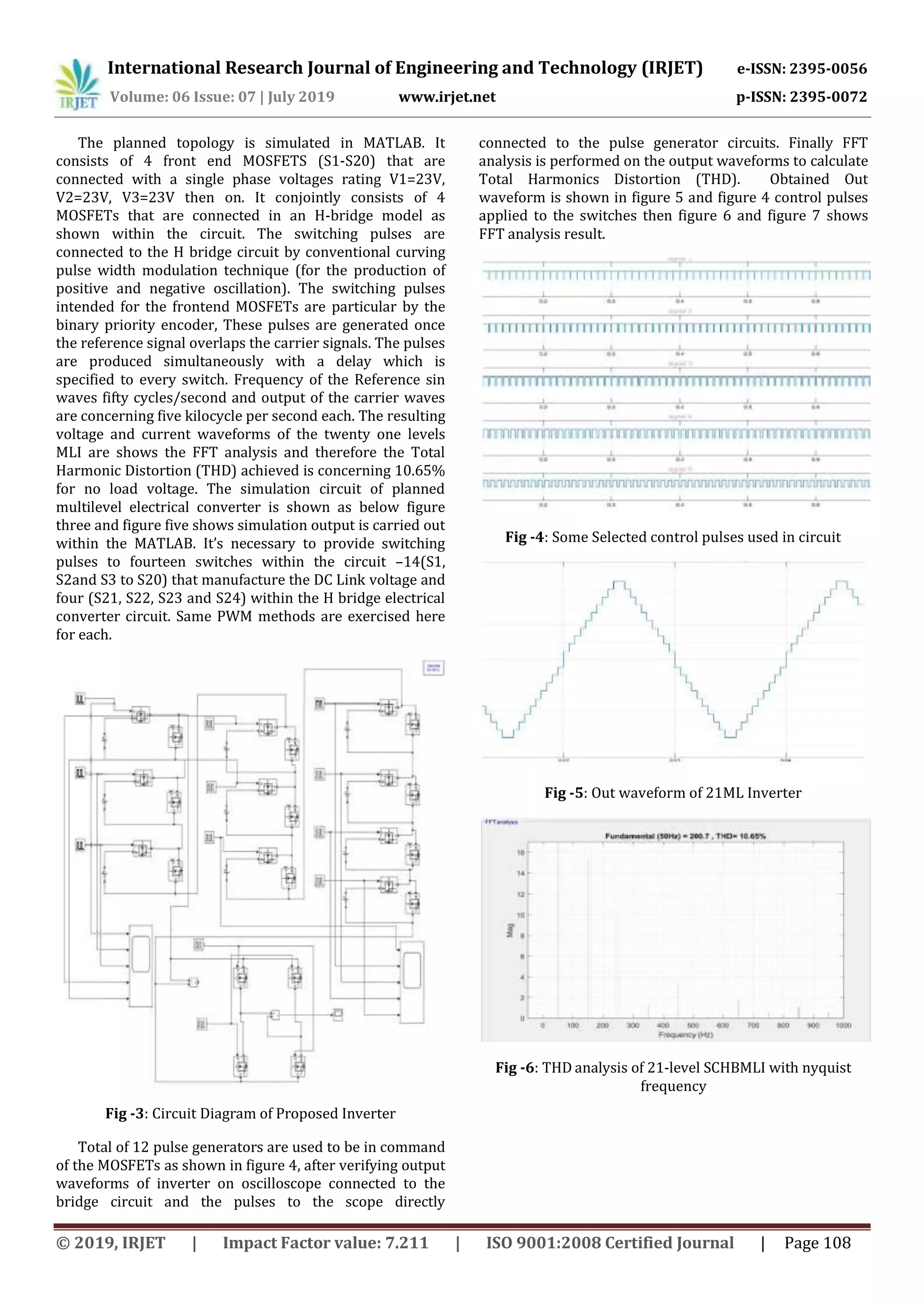 IRJET- Power Quality Improvement by Harmonic Reduction using Compact Design Multilevel Inverter ...
