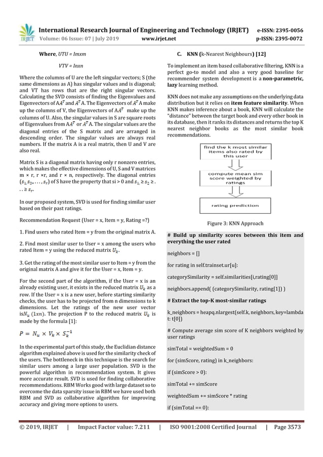 IRJET- Hybrid Book Recommendation System | PDF