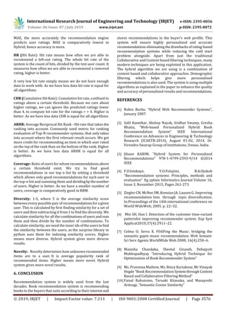 IRJET- Hybrid Book Recommendation System | PDF