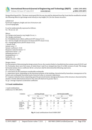 IRJET- Static & Dynamic Analysis on Automated Car Parking Towers & Study Behaviour of the ...