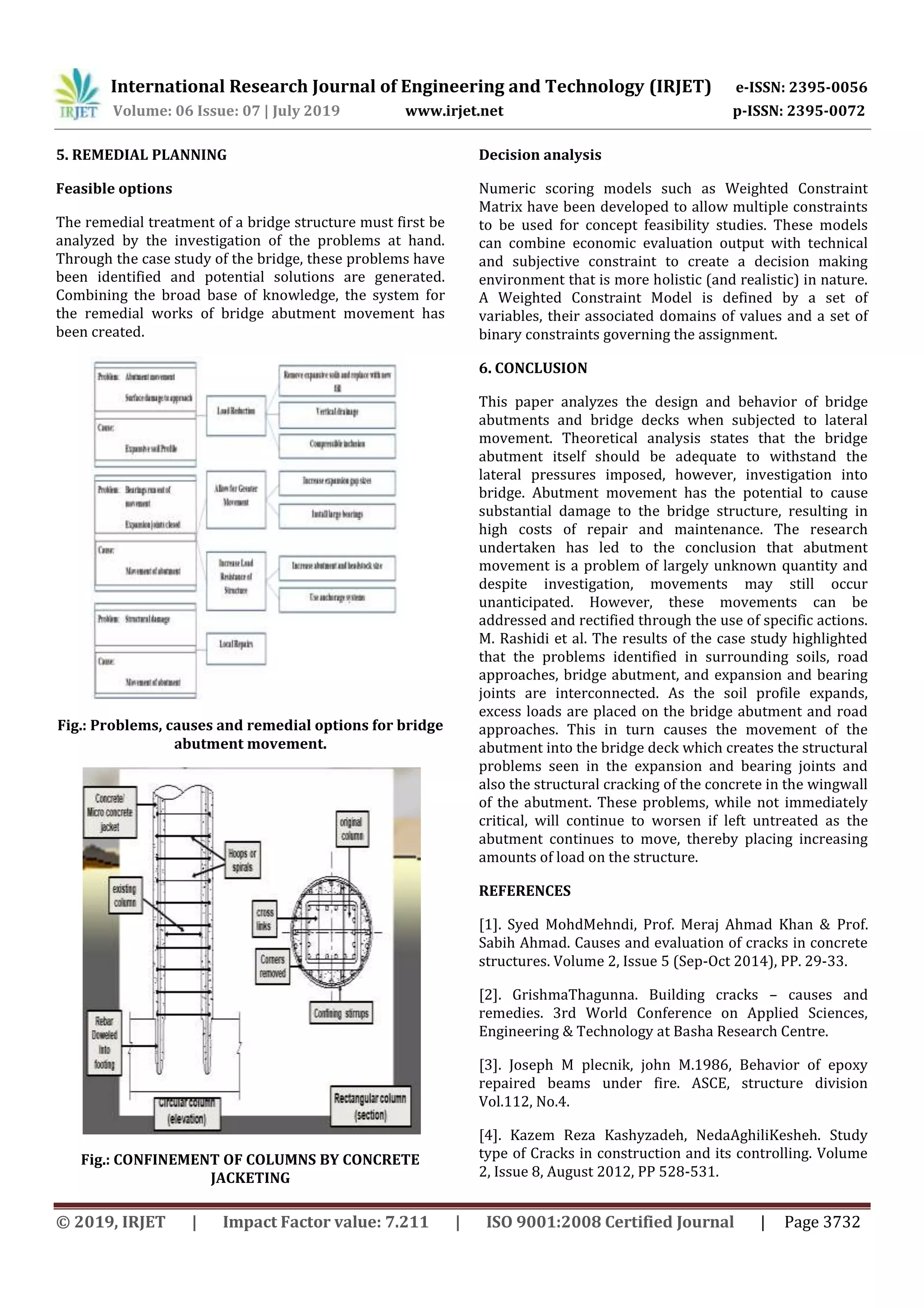 IRJET- Study on Causes of Cracks and its Remedial Measures in Reinforced Concrete Bridge Piers ...