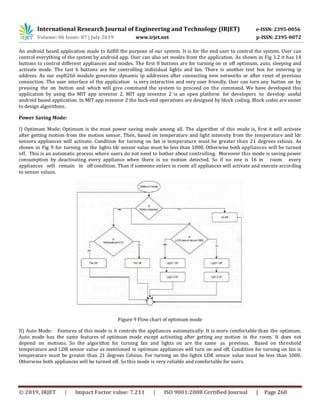 IRJET- Android based Home Automation System with Power Optimization Modes | PDF