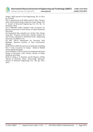 IRJET- Design of High Rise Steel Structure using Second-Order Analysis ...