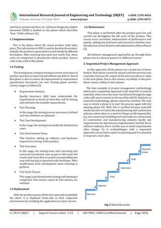 IRJET- Comparative Analysis between Sequential and Iterative Project Management Approaches | PDF ...