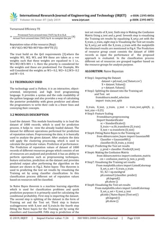 IRJET- Trust Value Calculation for Cloud Resources | PDF