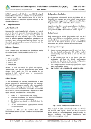 IRJET- Portable Automated Test System for Automotive Industry | PDF