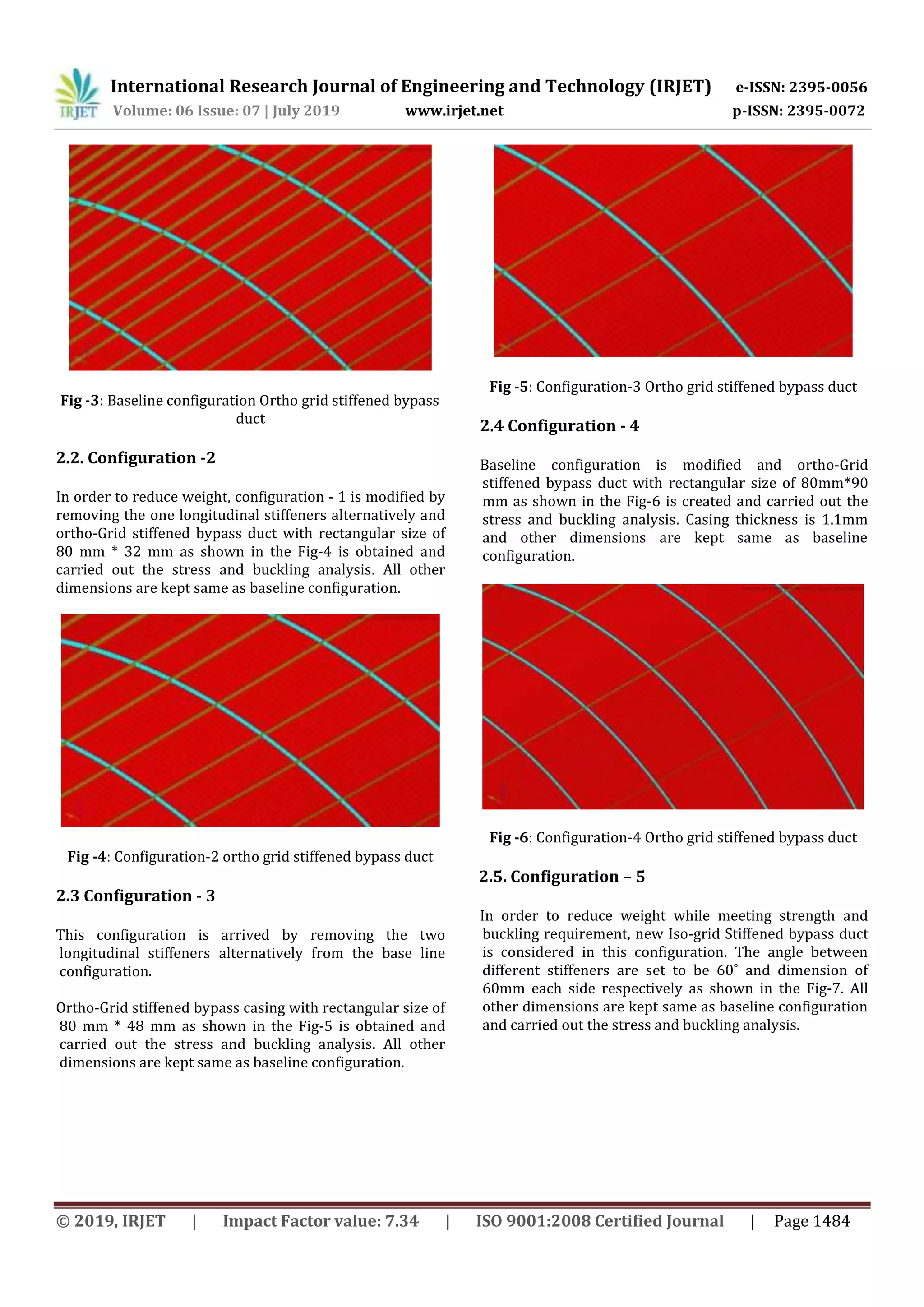 IRJET- Structural Design Analysis of Bypass Casing for an Aero Engine | PDF
