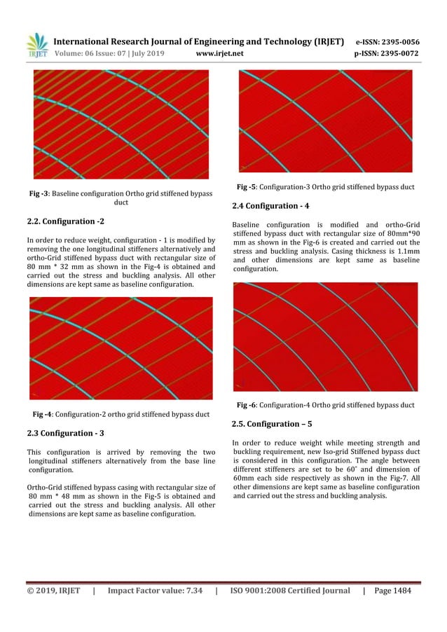 IRJET- Structural Design Analysis of Bypass Casing for an Aero Engine | PDF