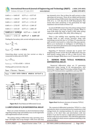 IRJET- Numerical Differential Protection of 220/132KV, 250 MVA Auto Transformer using Siemens ...
