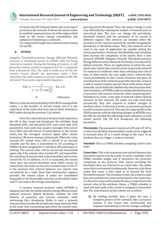 IRJET- Clustering Protocols in Wireless Sensor Network: A Review | PDF
