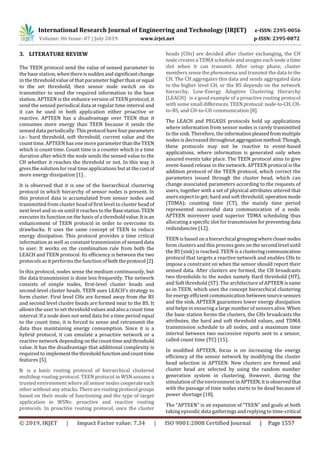 IRJET- Clustering Protocols in Wireless Sensor Network: A Review | PDF