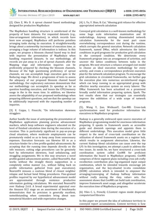 IRJET- Big Data Processes and Analysis using Hadoop Framework | PDF