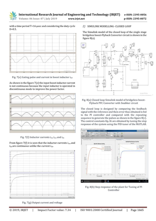 IRJET- Design and Analysis of Single-Stage Bridgeless Boost- Flyback ...