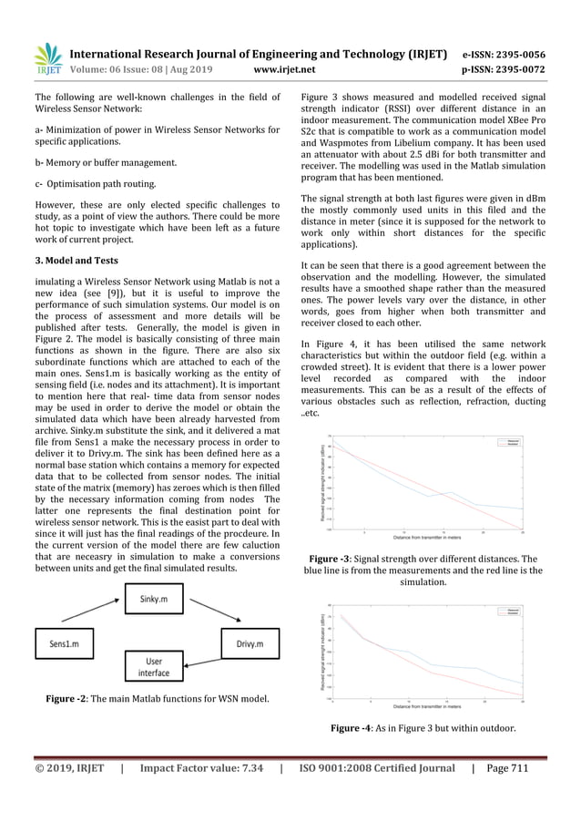 IRJET- Study of Wireless Sensor Network using a Matlab based Simulator | PDF