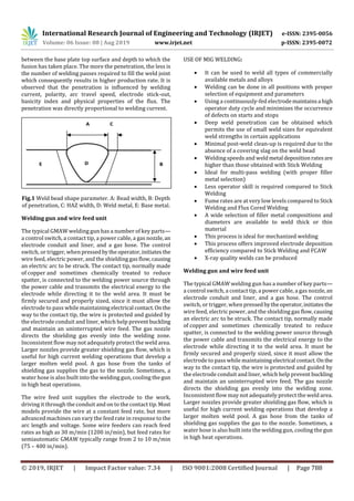 IRJET- Optimization of Process Parameters in MIG Welding of AISI 316L | PDF