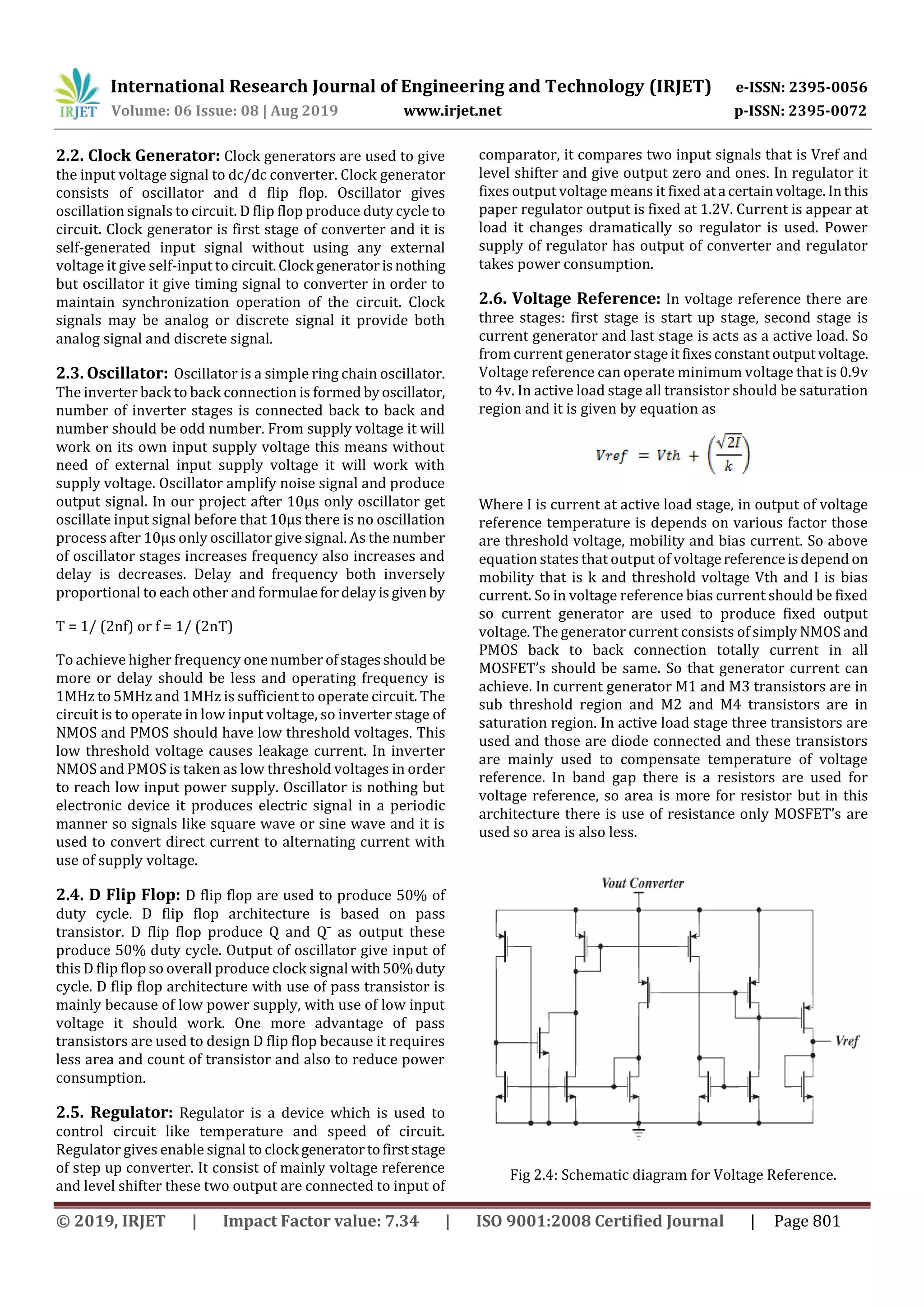 IRJET- An Inductor based DC/DC Converter for Energy Harvesting Application with Low Input ...