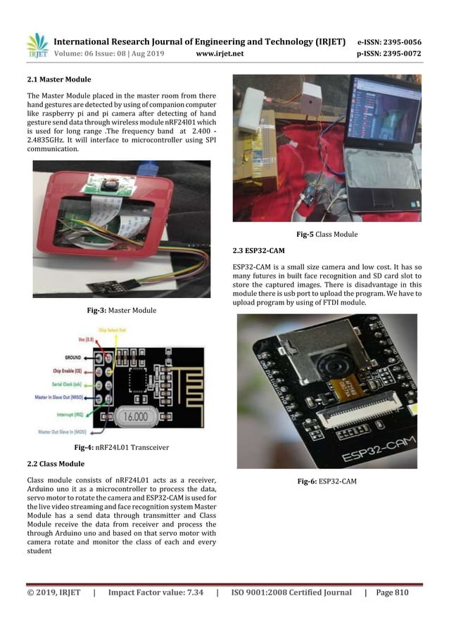 IRJET- Hand Gesture based Camera Monitorning System using Raspberry Pi | PDF | Cameras and ...