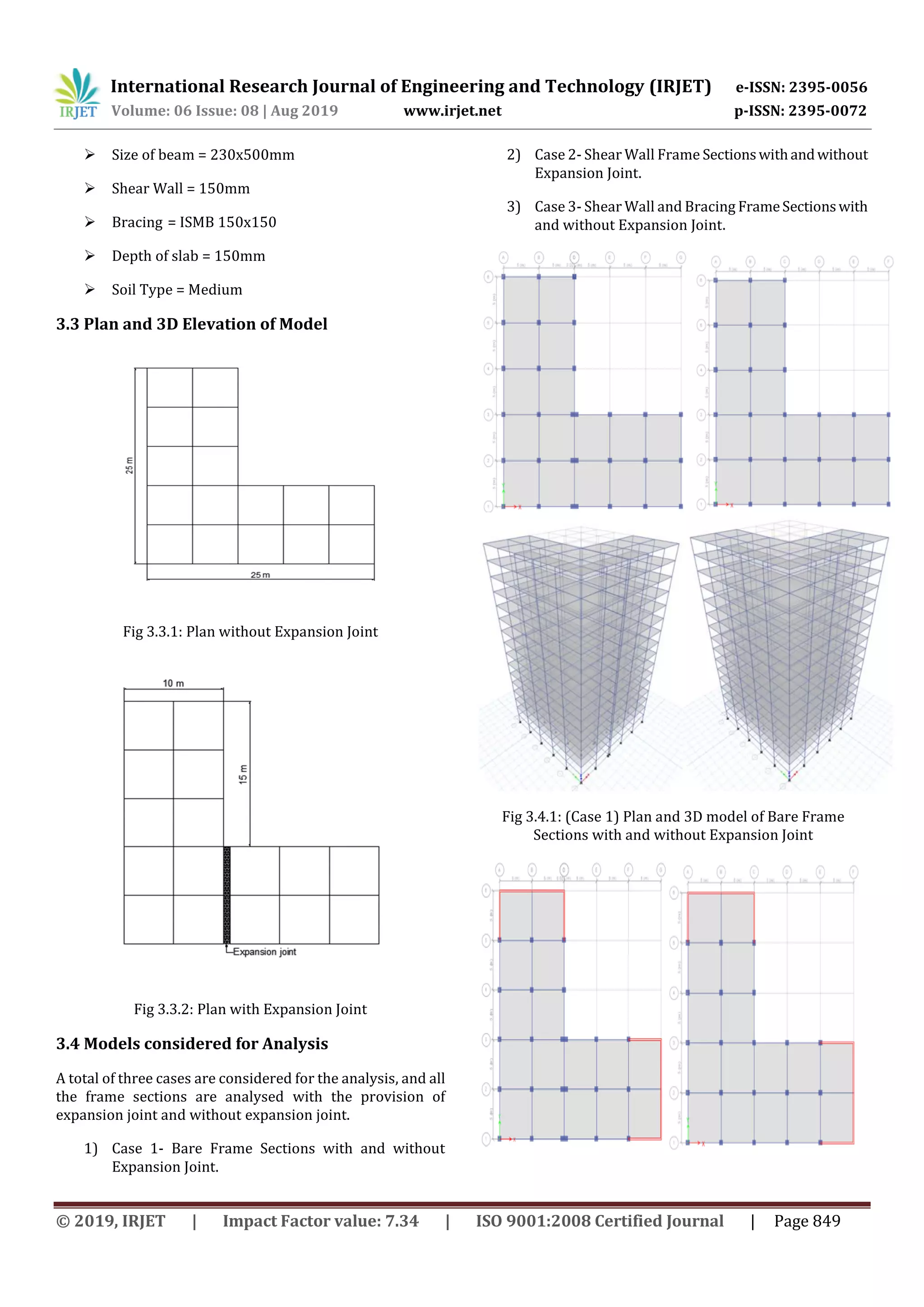 IRJET- Study on Shear Wall and Bracing in Irregular Structure and ...