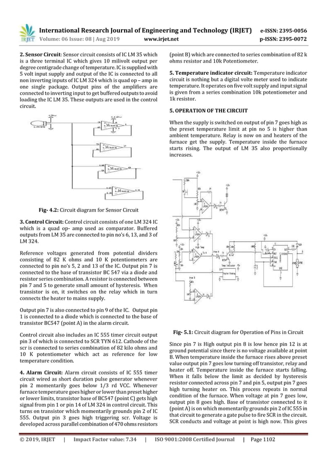 IRJET- Furnace Temperature Indicator CUM Controller | PDF