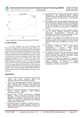 IRJET- Energy Efficient Protocol in Wireless Sensor Network | PDF
