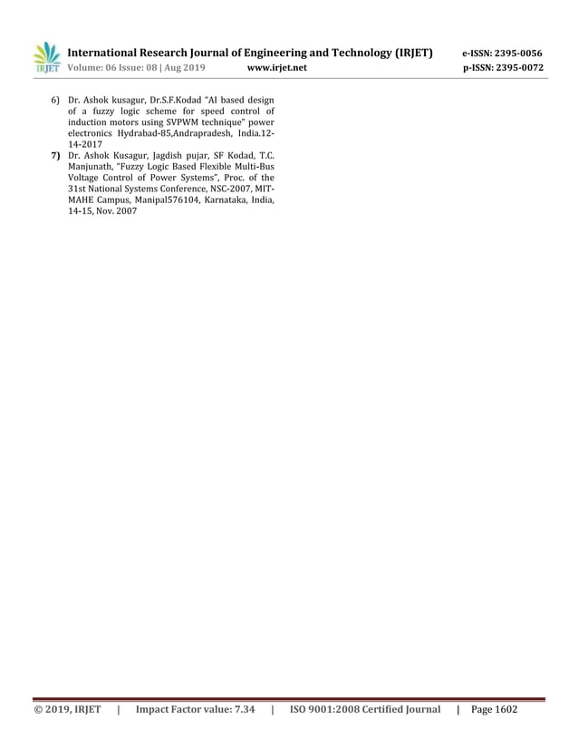 IRJET- Speed Control of Brushless DC Motor using Pulse Width Modulation Technique | PDF