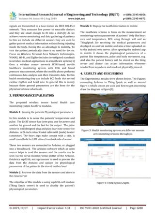 IRJET- Design and Implementation of Health Monitoring System | PDF ...
