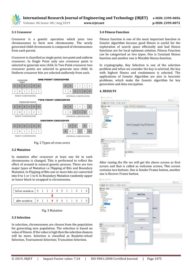 IRJET- Enhanced Security using Genetic Algorithm in Cryptography | PDF