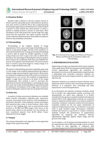 IRJET- MRI Brain Image Segmentation using Machine Learning Techniques | PDF