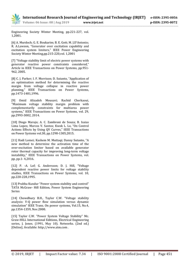 IRJET- Power Flow Analysis of 30 Bus System using Different Methods | PDF