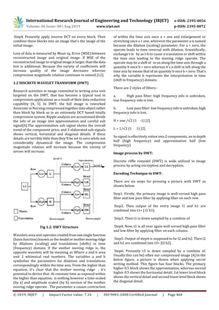 IRJET- A Hybrid Image and Video Compression of DCT and DWT Techniques for H.265/HEVC | PDF
