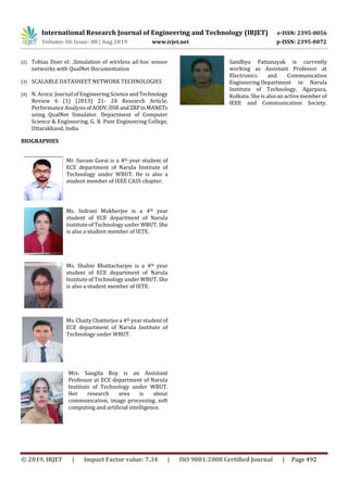 IRJET- Design and Implementation 4G Scenario on Qualnet 5.0.2 | PDF