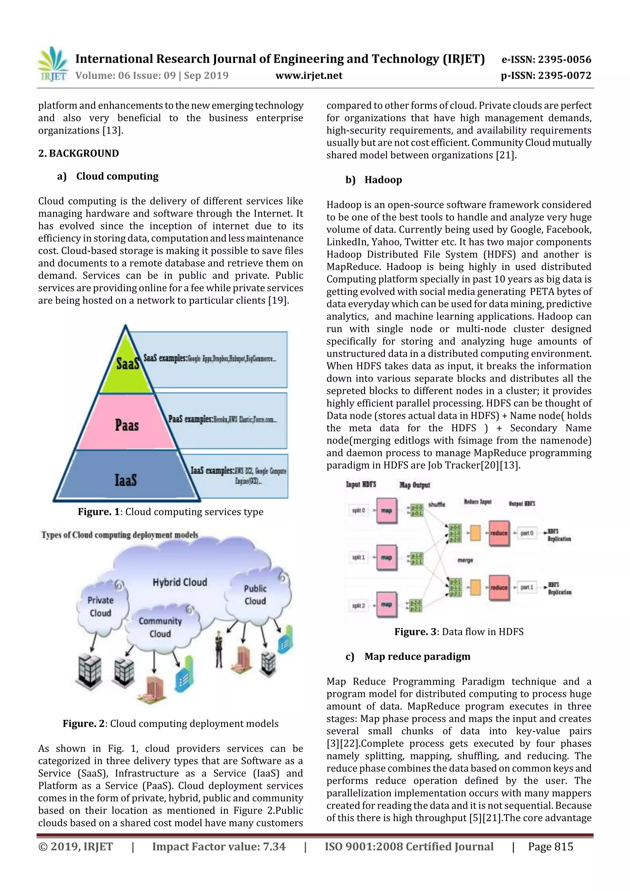 Irjet Comparatively Analysis On K Means And Mini Batch K Means Clustering Algorithm In Cloud 