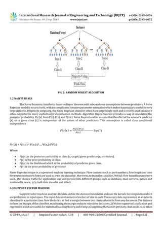 IRJET- Comparative Study on Embedded Feature Selection Techniques for Internet Traffic ...