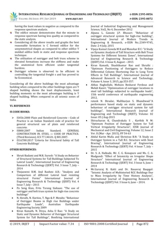 IRJET- Comparative Study of Usage of Outrigger and B-ELT Truss System ...