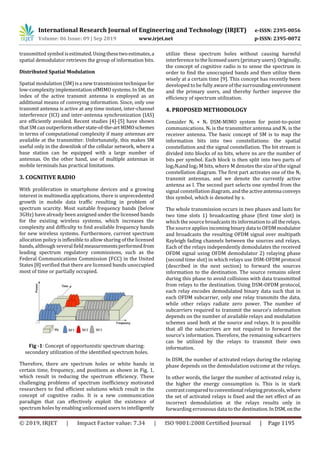 IRJET- BER Reduction of Distributed Spatial Modulation in Cooperative Relay Network based ...