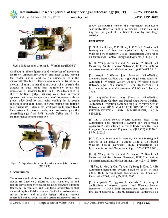 IRJET- Smart Agriculture System based on IoT | PDF