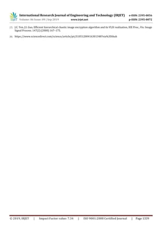 IRJET- Image Compression Technique for Quantized Encrypted Images using SVD | PDF