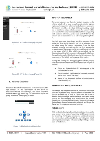 IRJET- Automated Irrigation System | PDF