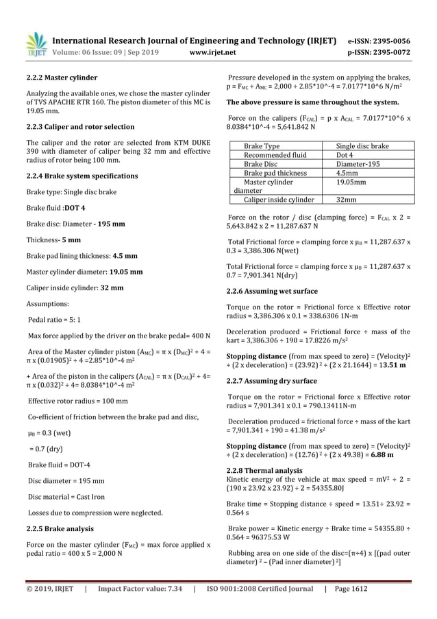 IRJET- Design of a Compact Go Kart Vehicle | PDF