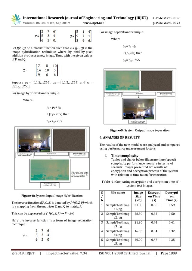IRJET- Enhanced Image Encryption System using Blowfish and Randomization Methods | PDF