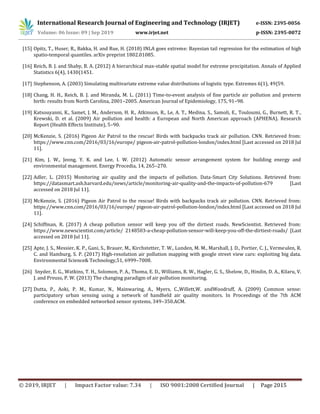IRJET- Air Pollution Detection using Modified Traingular Mutation based Particle Swarm ...