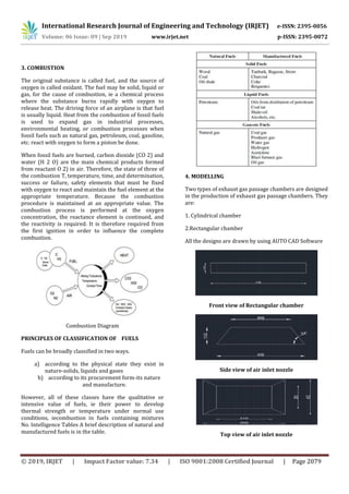 IRJET- Design & Experimental Investigation of Flue Gas and Combustion ...